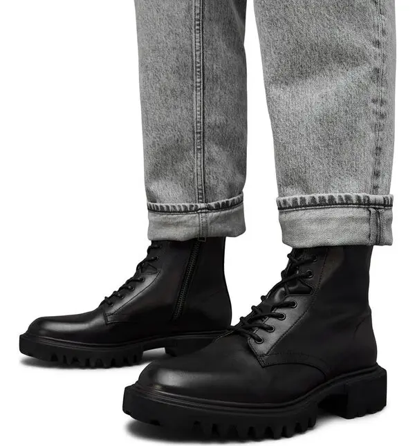 ALLSAINTS Vaughan Zip Derby Boots