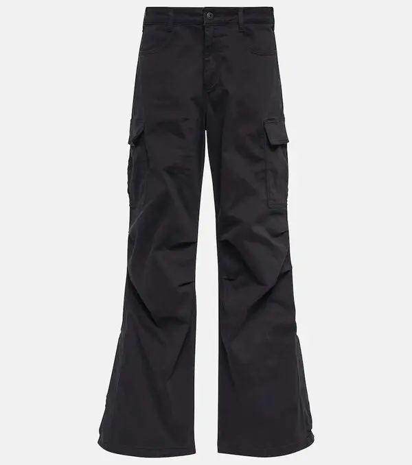 Ag Wide-leg Cargo Jeans