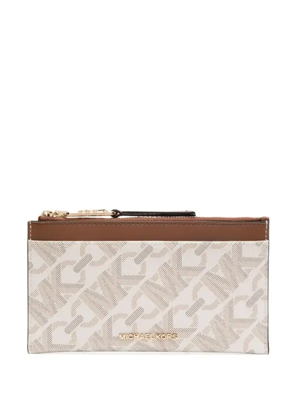 Michael Kors Empire Lg Card Holder - Neutrals