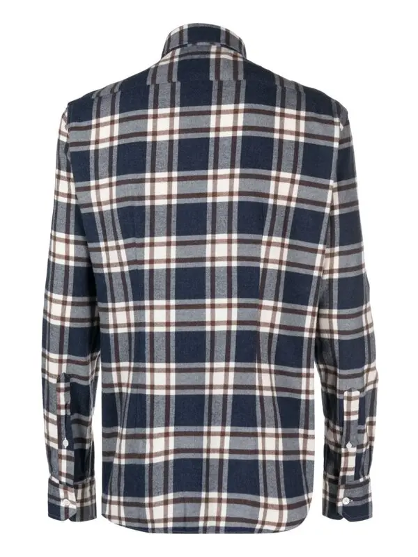 ORIAN Plaid Flannel Shirt