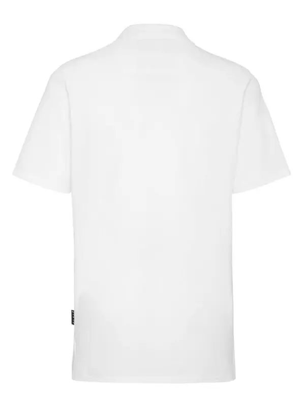 Philipp Plein Skull Logo Polo Shirt