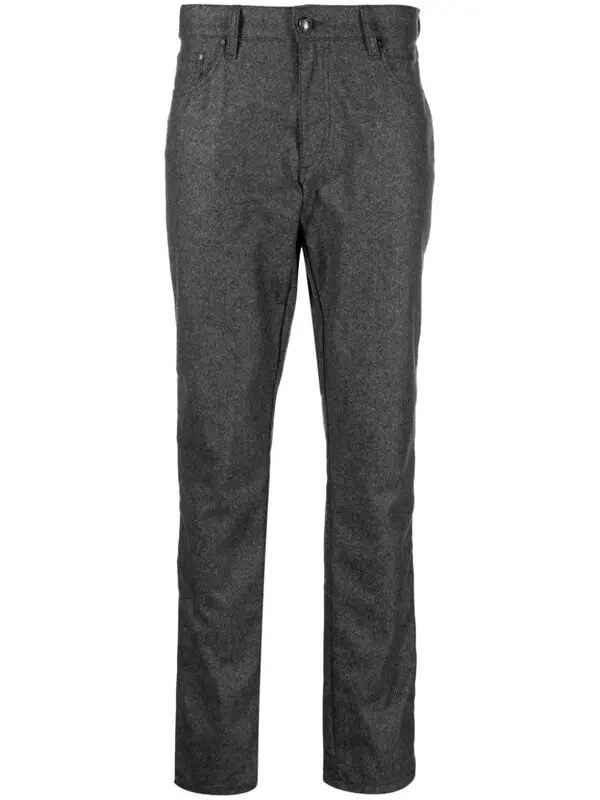 HACKETT Flannel Straight-leg Trousers