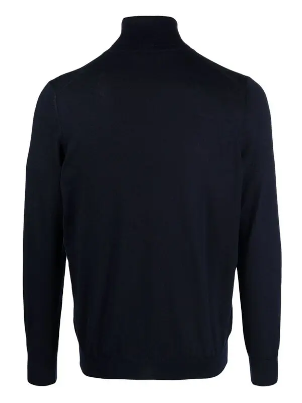 FILERIA Fine-knit Cashmere Jumper - Blue