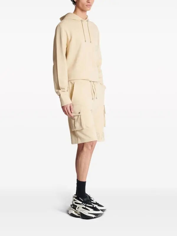Balmain Logo-embossed Cargo Shorts