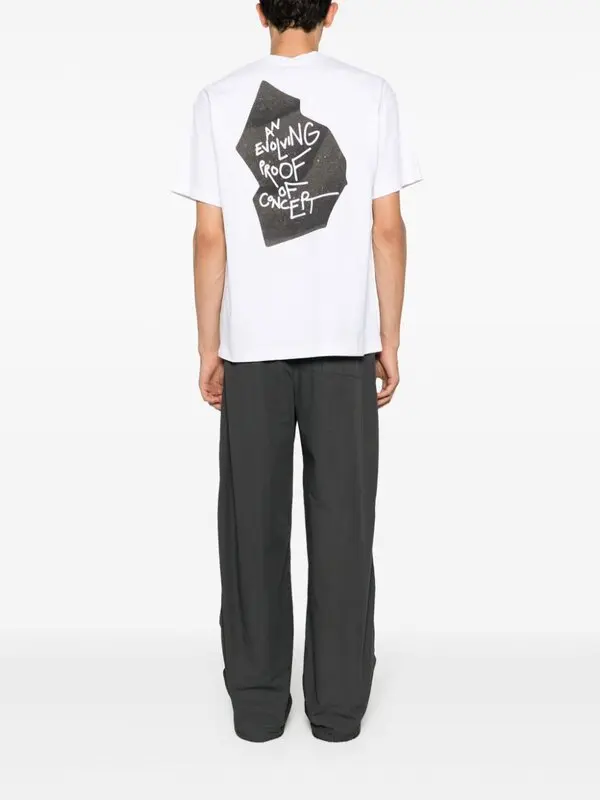 OBJECTS IV LIFE Thought Bubble Graphic T-shirt - White