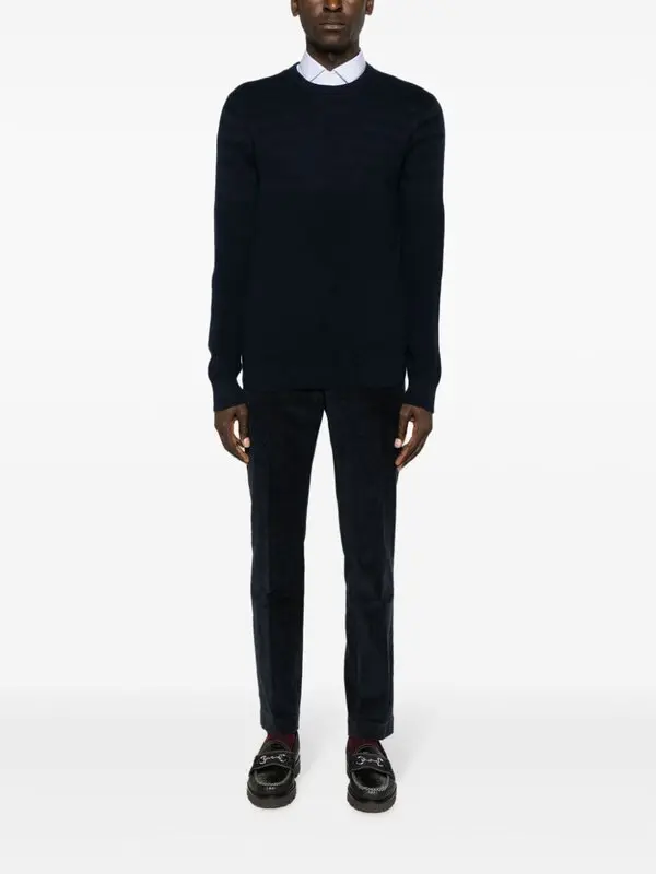 HACKETT Herringbone Cotton Jumper