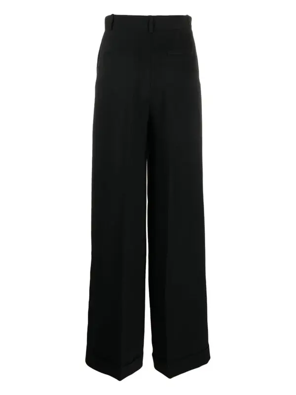 Viktor & Rolf Pressed-crease Tailored Trousers
