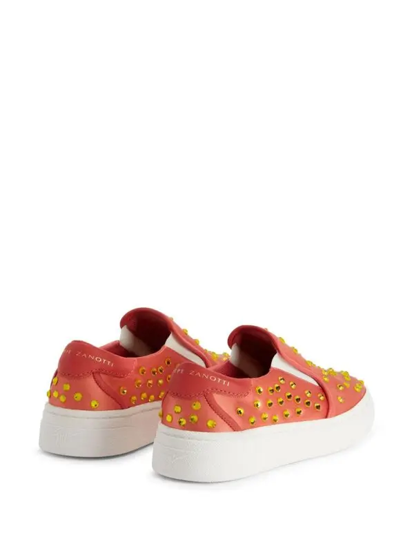 GIUSEPPE ZANOTTI Slip-on Sneakers - Orange