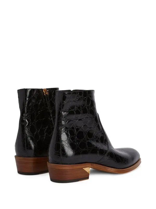 GIUSEPPE ZANOTTI 40mm Fabyen Boots - Black