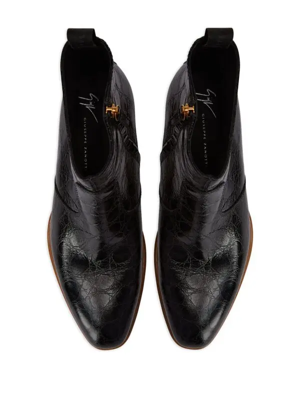 GIUSEPPE ZANOTTI 40mm Fabyen Boots - Black