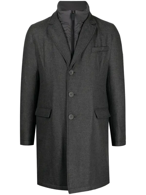 Herno Hybrid High-neck Coat