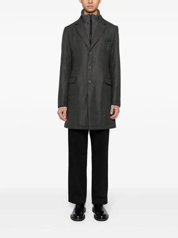 Herno Hybrid High-neck Coat
