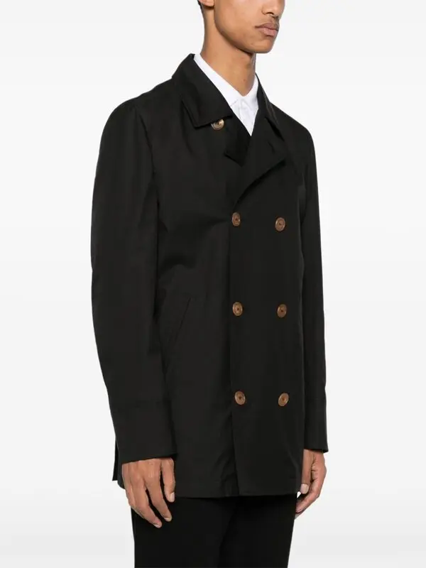 Brunello Cucinelli Double-breasted Gabardine Jacket