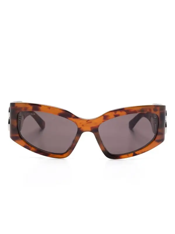 Balenciaga Bossy Cat Sunglasses - Brown