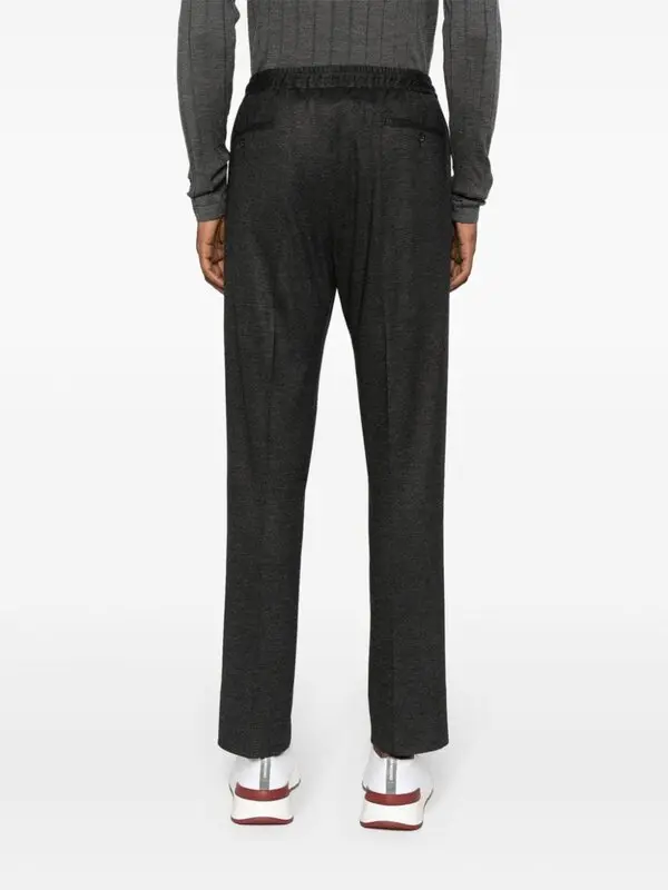 Corneliani Drawstring Tapered-leg Trousers