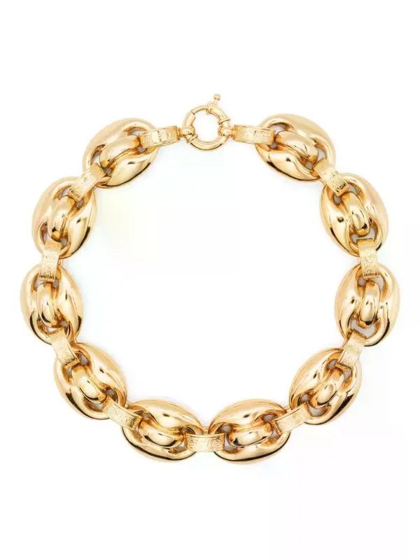 Gas Bijoux Engraved-detail Chain Necklace - Gold