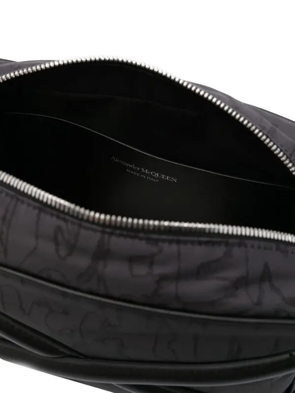 Alexander McQueen The Harness Zipped Camera Bag - Black