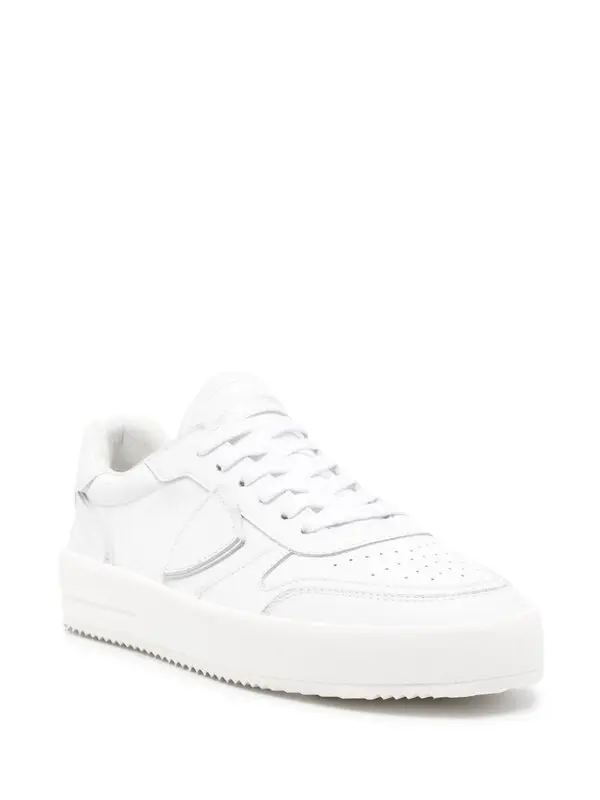 Philippe Model Temple Veau Leather Sneakers