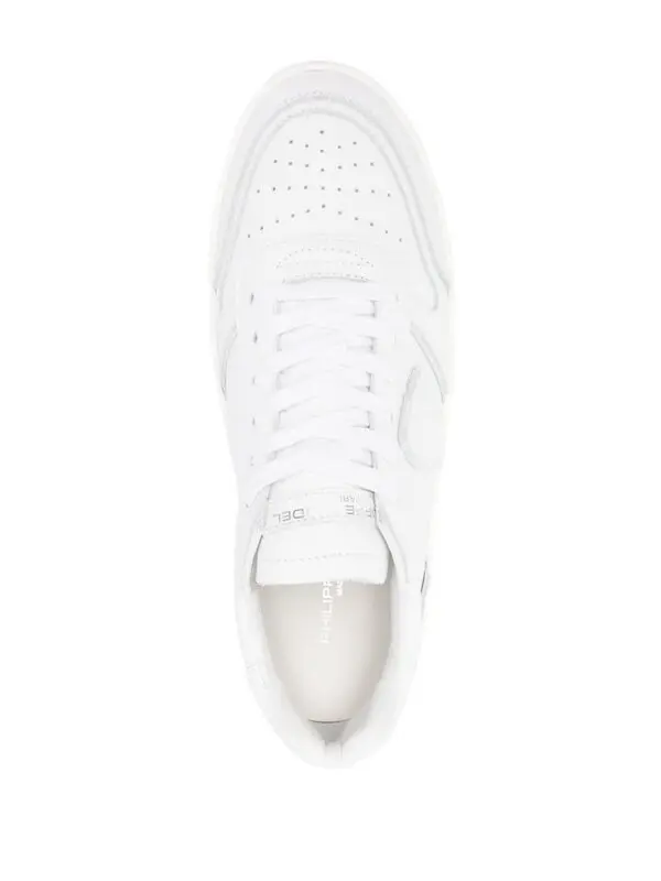 Philippe Model Temple Veau Leather Sneakers