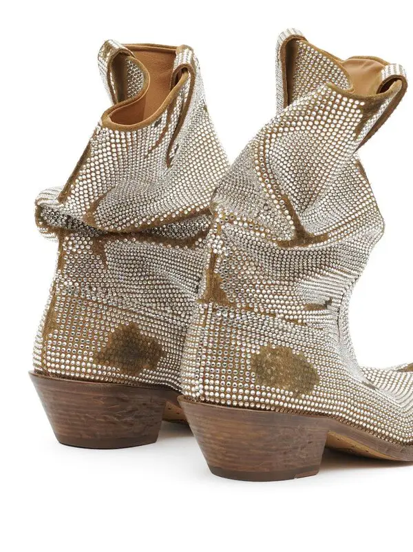 MAISON MARGIELA Tabi 55mm Slouchy Western Boots - Neutrals