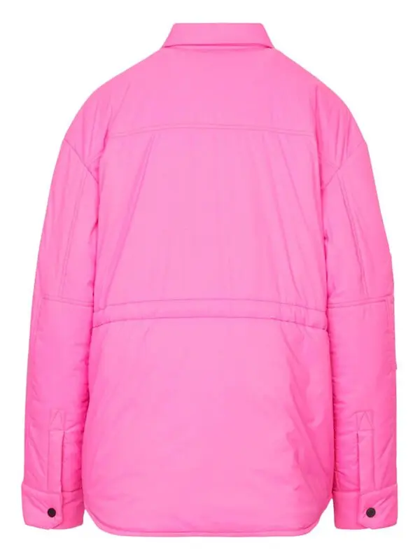 Aztech Mountain Pillow Padded Shirt Jacket - Pink