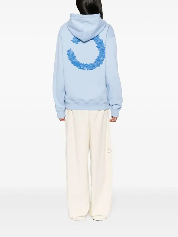 OBJECTS IV LIFE Boulder-print Cotton Hoodie