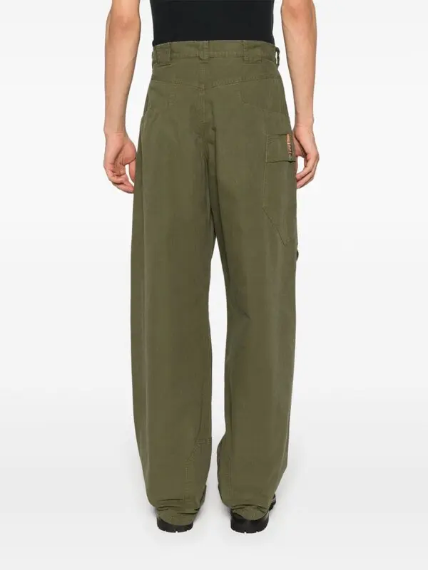 OBJECTS IV LIFE High-waist Cargo Trousers