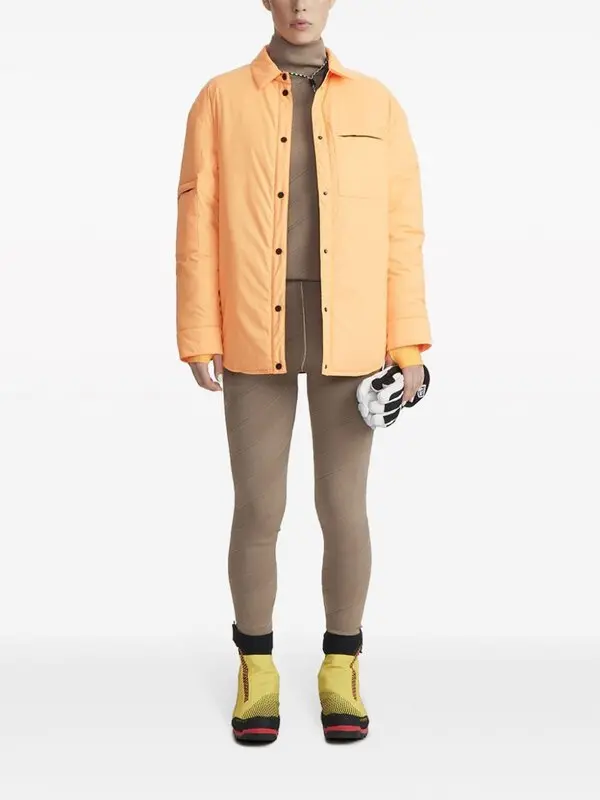 Aztech Mountain Pillow Padded Shirt Jacket - Orange