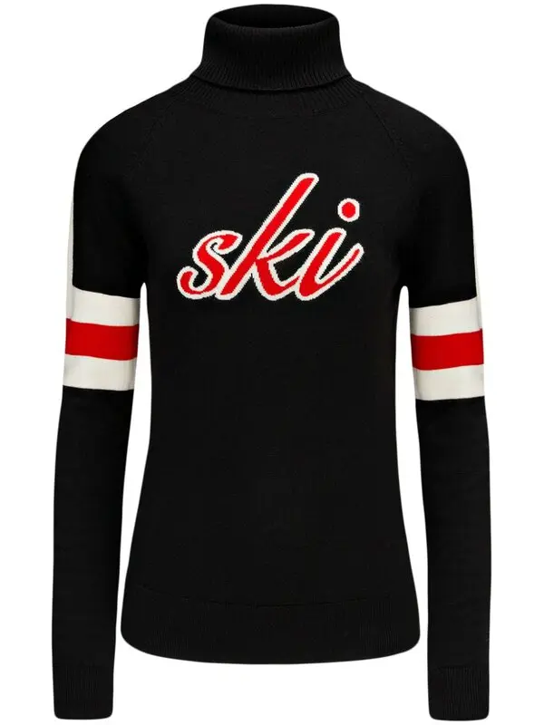Perfect Moment Neve Wool Sweater - Black