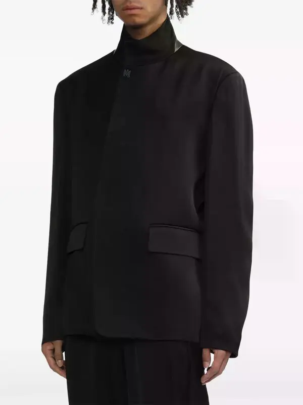Amiri Stand-up Collar Blazer