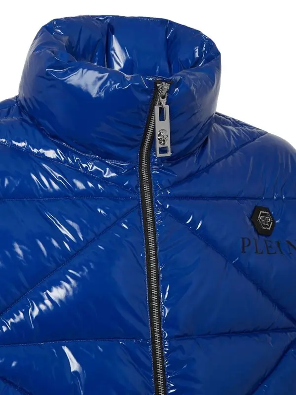Philipp Plein Hexagon Logo-plaque Padded Jacket