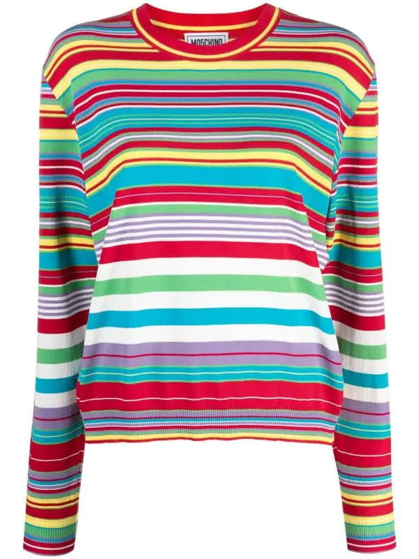 Moschino Stripe-pattern Jumper