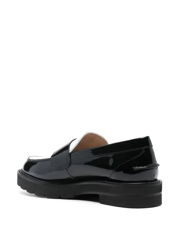 STUART WEITZMAN Palmer Leather Loafers