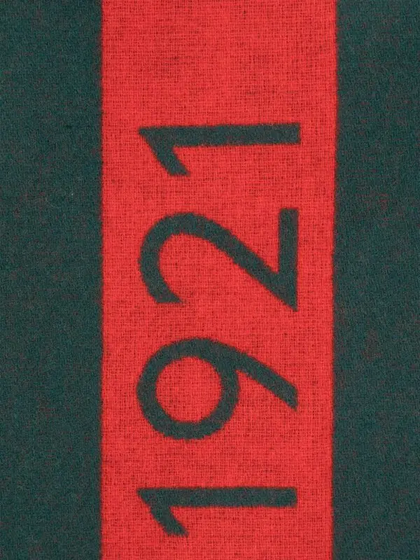 Gucci Logo-jacquard Web-stripe Scarf