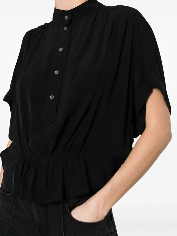 Isabel Marant Étoile Azalea Crepe Blouse
