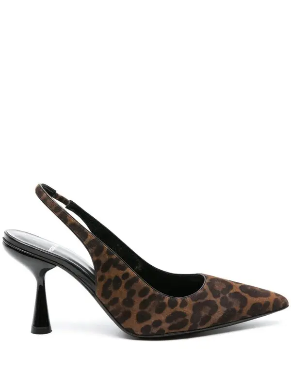 Pierre Hardy Scuba 90mm Leopard-printed Pumps