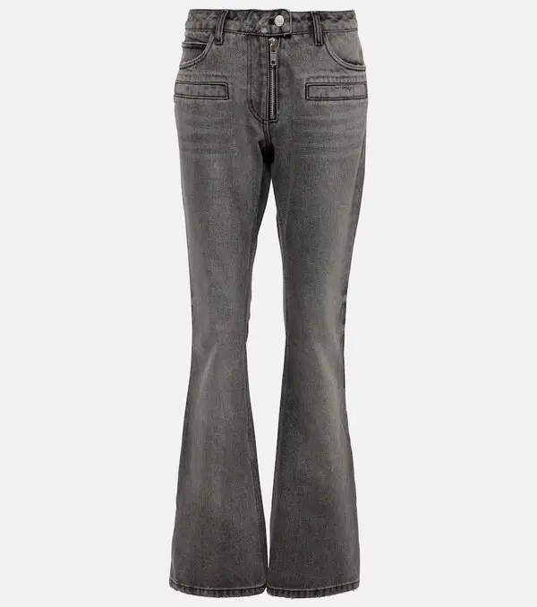 COURREGES Courrèges Low-rise Straight Jeans