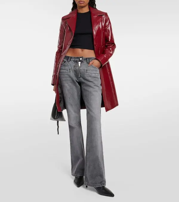 COURREGES Courrèges Low-rise Straight Jeans