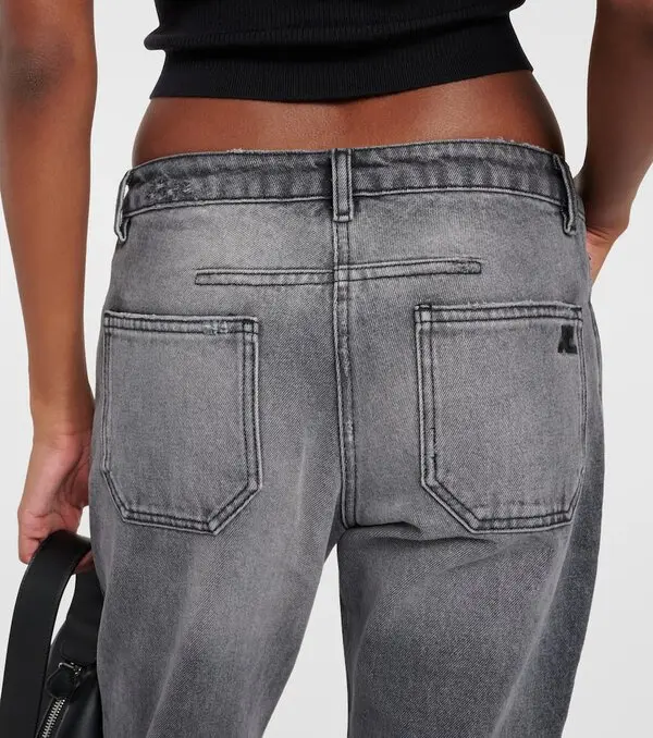 COURREGES Courrèges Low-rise Straight Jeans
