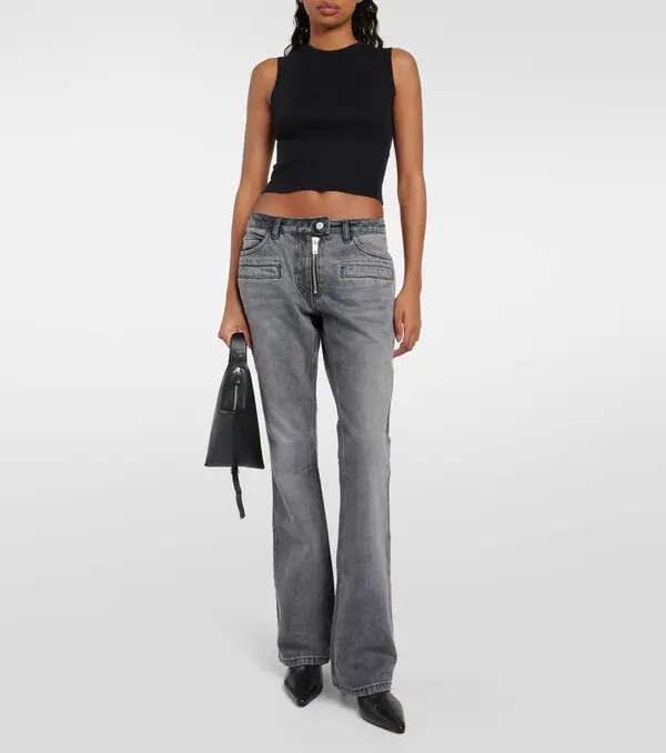 COURREGES Courrèges Low-rise Straight Jeans