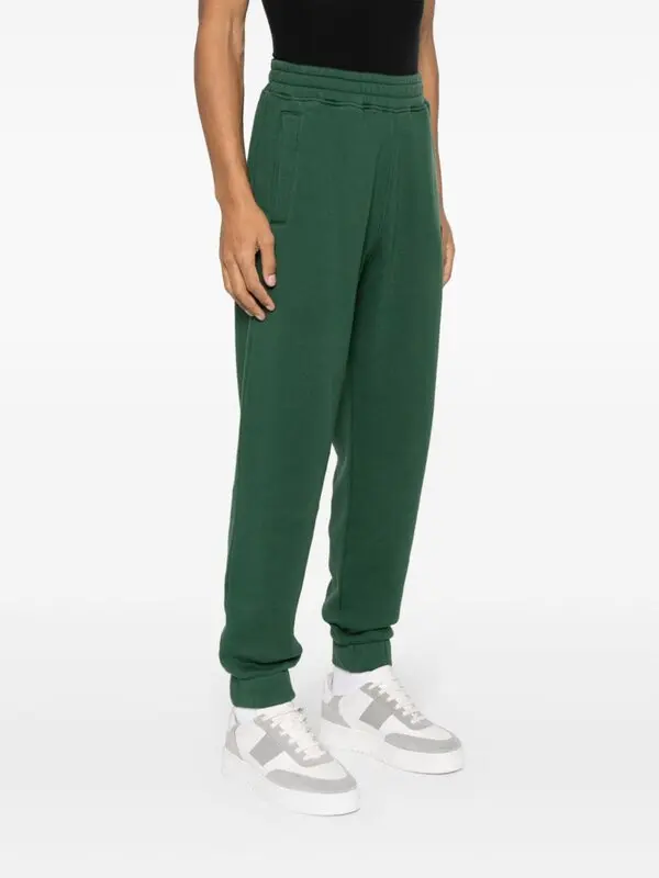 Maison Kitsuné Fox-appliqué Cotton Track Trousers