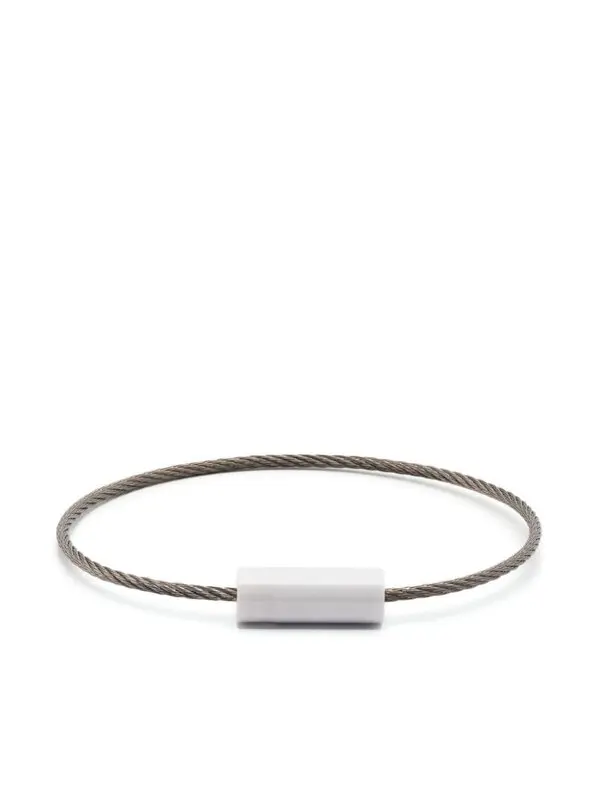 Le Gramme Le 5g Cable Bracelet - Silver