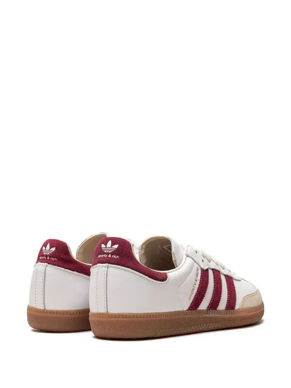 Adidas X Sporty & Rich Samba Og Sneakers - White