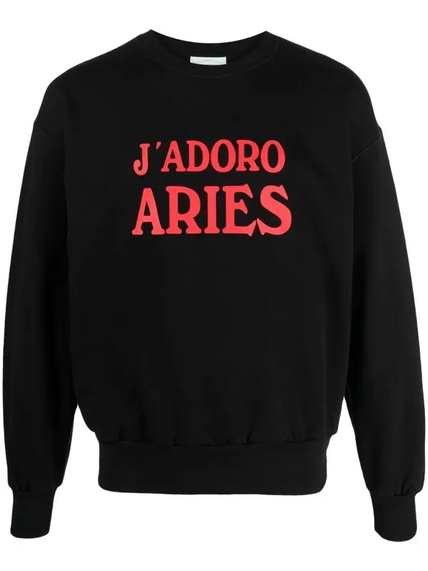 Aries J'adoro Cotton Sweatshirt
