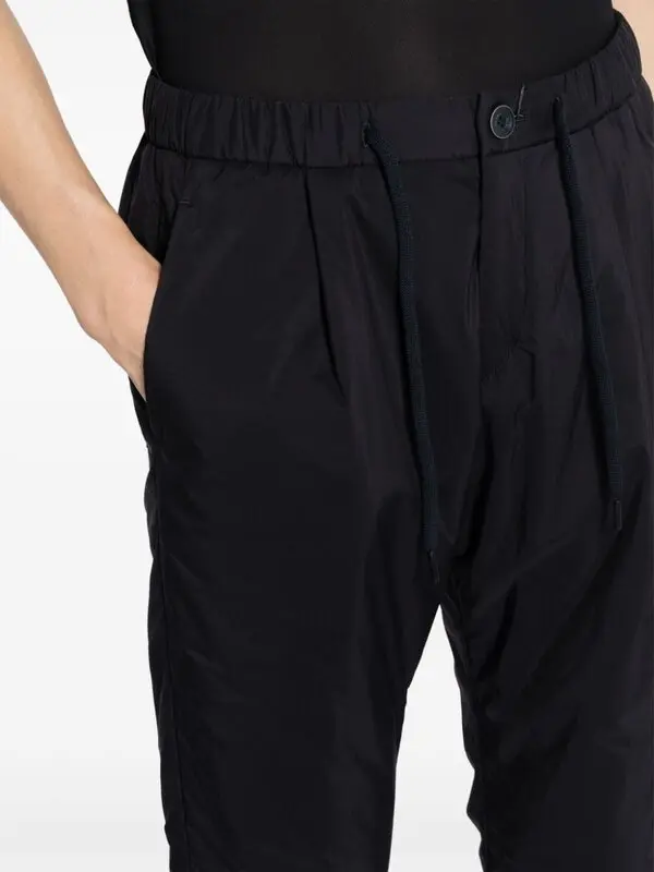 Herno Elasticated-waist Tapered Trousers