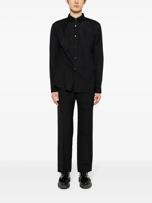 Comme Des Garçons Spread-collar Cotton Shirt