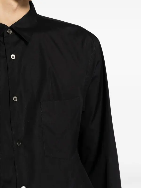Comme Des Garçons Spread-collar Cotton Shirt