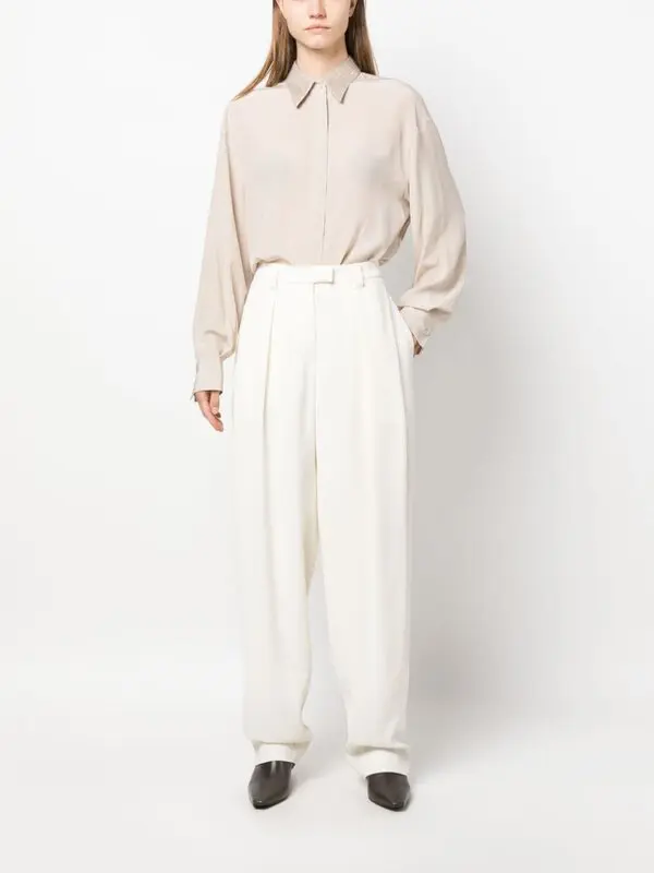 Brunello Cucinelli Sequin Detailing Silk Shirt