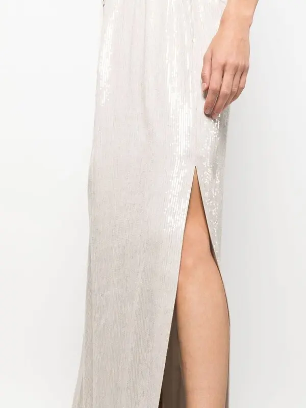 Brunello Cucinelli Sequin-embellished Maxi Skirt