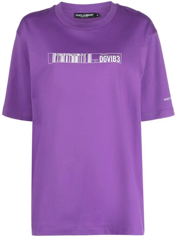Dolce & Gabbana Dg Vibe Cotton T-shirt